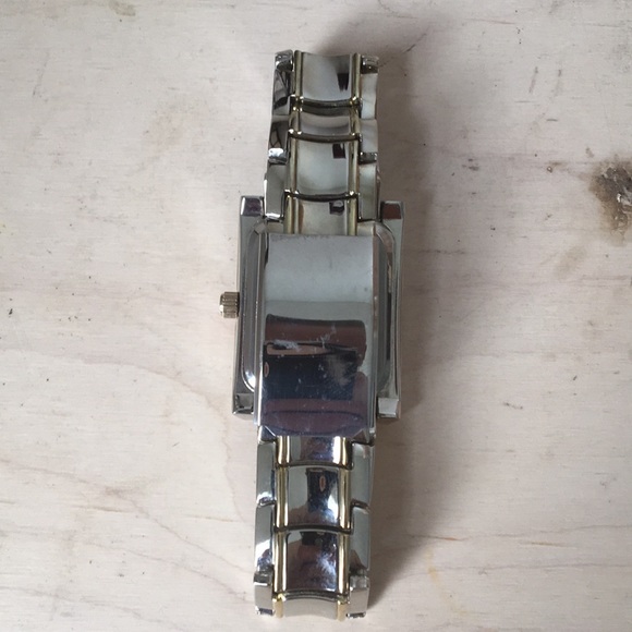 Accessories | Mens Stainless Steel Rectangular Dial Watch | Poshmark